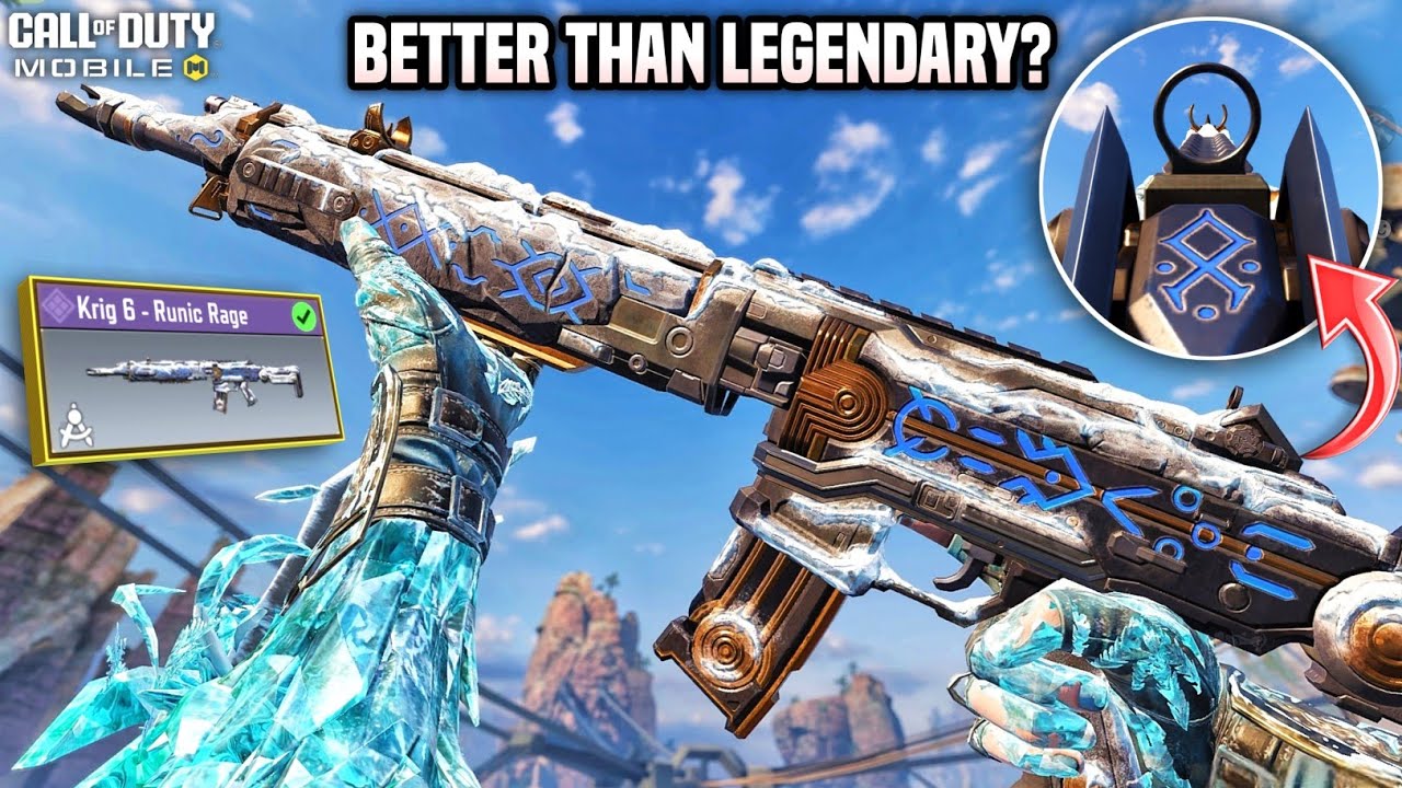 New Krig 6 Runic Rage is P2W better than Legendary ? - YouTube