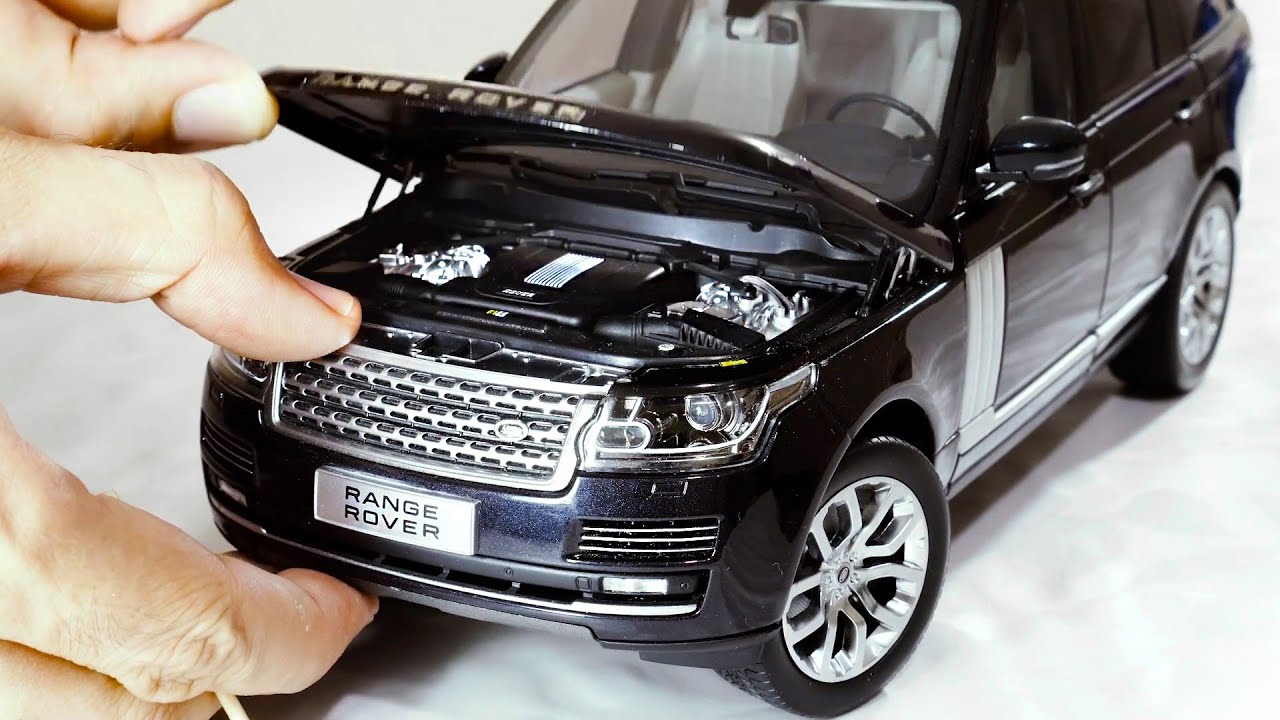 Miniature Range Rover 1:18 Scale Diecast Model Car - YouTube