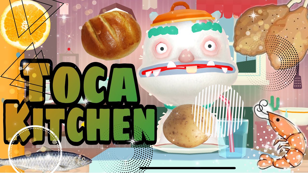 Toca Kitchen | Cooking & Eating Food | #gaming #cooking #food #eating ...