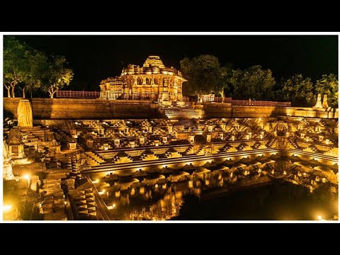Modhera Sun Temple Part 1 | Light and sound show | Ancient temple ...