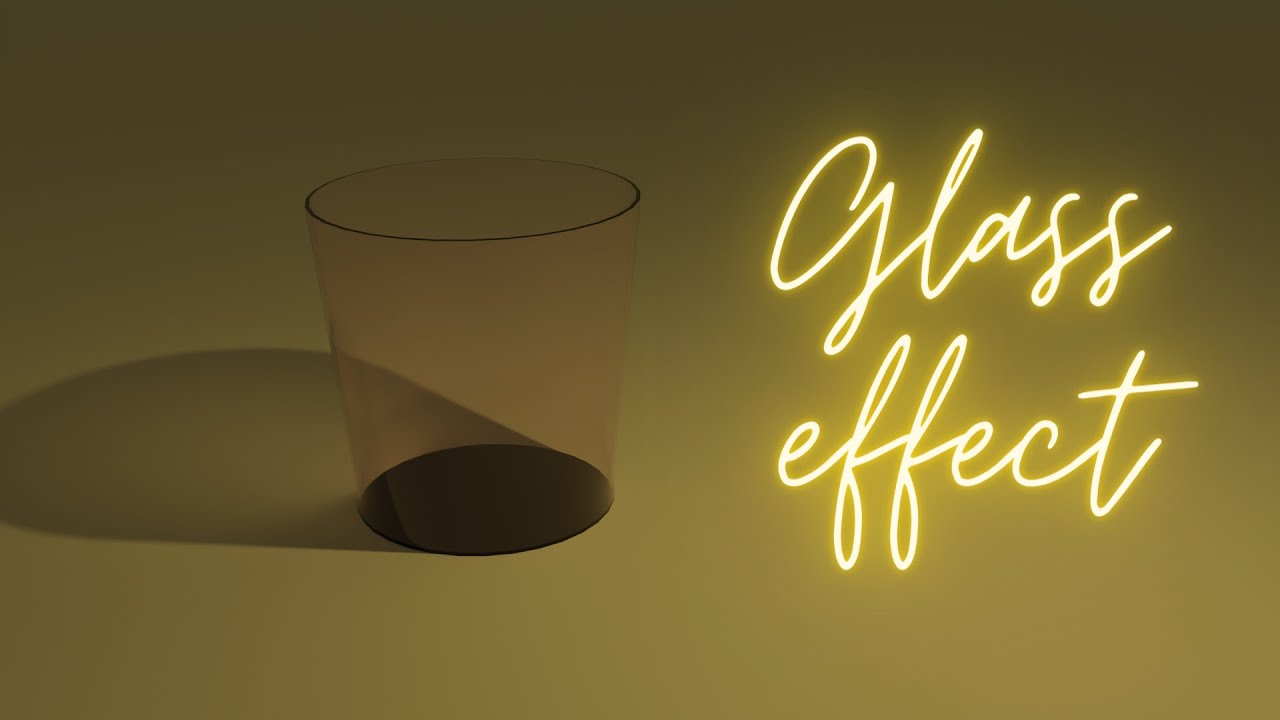 Creating Realistic Glass Effect in Blender: A Step-by-Step Tutorial ...