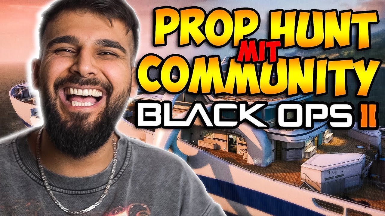 BO2 PROP HUNT mit COMMUNITY = LACHFLASH - YouTube
