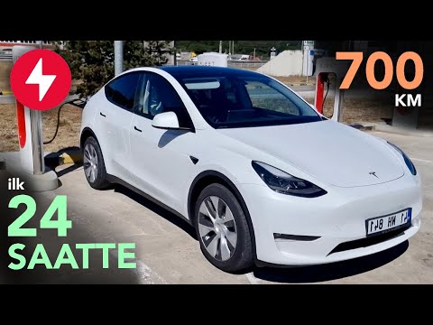 Tesla Alıp UZUN YOL YAPMAK! İLK GÜNDE 700 KM (Kaç Lira Yakacak?)