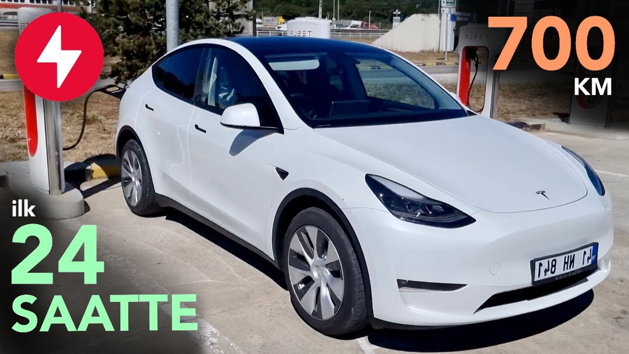 Tesla Alıp UZUN YOL YAPMAK! İLK GÜNDE 700 KM (Kaç Lira Yakacak?) - YouTube