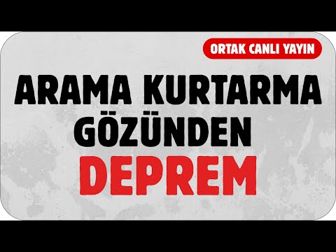 Arama Kurtarma Ekibi Gözünden: Deprem ​w/ @tonguc10 @tonguc11