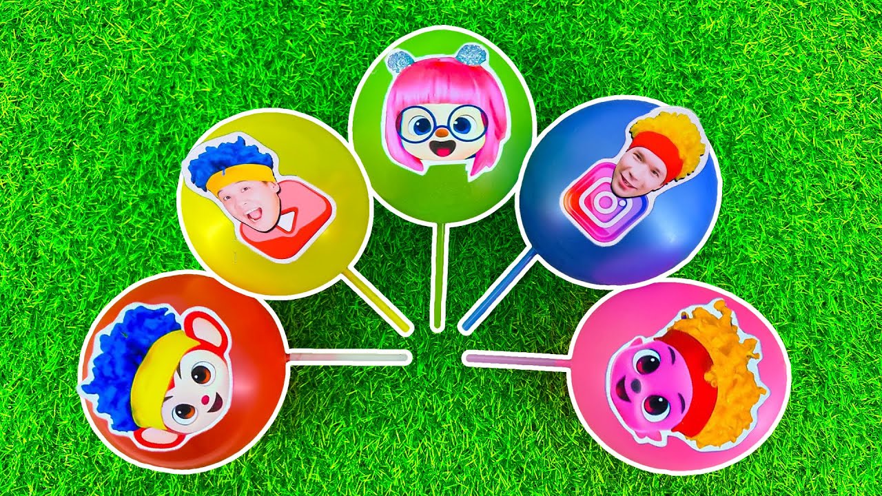 Some Lot's of BIG Candy Bar lollipops | Ice Cream Rainbow D Billions ...