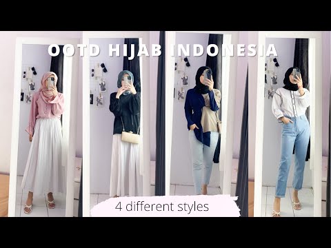 OOTD HIJAB INDONESIA 2022 Eps.3 - Princess, classy, feminin, casual look! Baju instagramable murah!