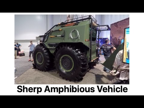 Sherp ATV amphibious vehicle - made in Ukraine available in the USA ...