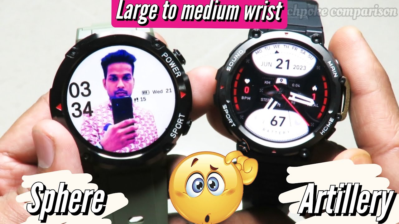 Fire-boltt sphere vs Fire-boltt Artillery | rugged watches battle ...