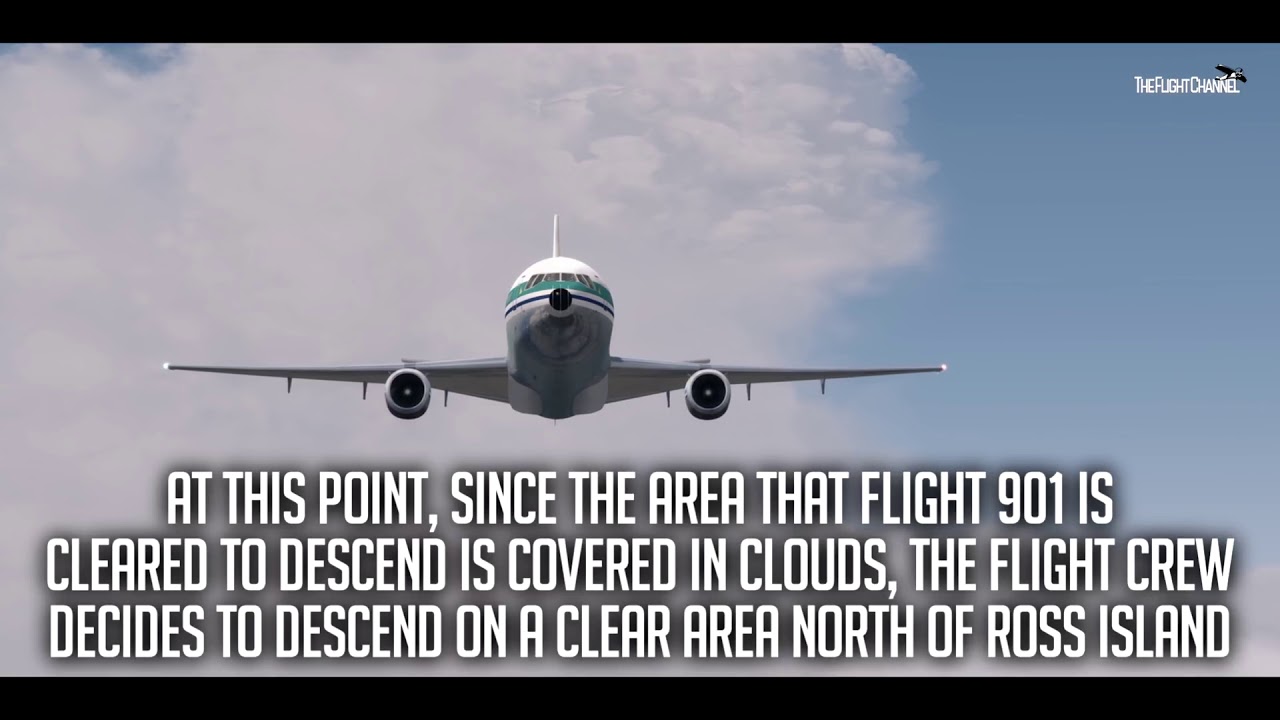 Passenger Plane Crashes in Antarctica - Mt Erebus Disaster - Air New ...