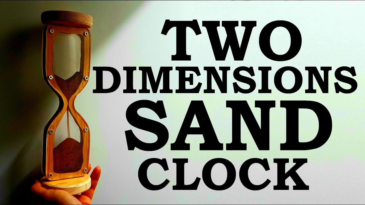 2D SAND CLOCK FROM SCRAP - YouTube