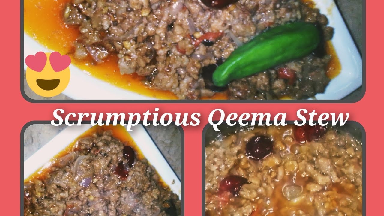 Easy and Quick qeema stew||Yummy Qeema - YouTube