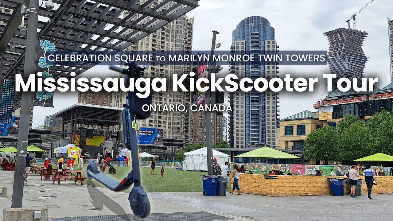 Mississauga Tour 4K - Exploring Downtown: Celebration Square • Square ...