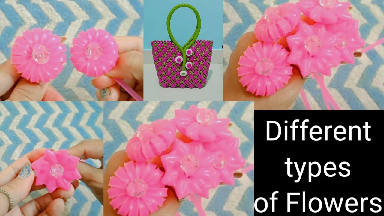 Different types of Flowers making ideas for Beginners koodai flower ...
