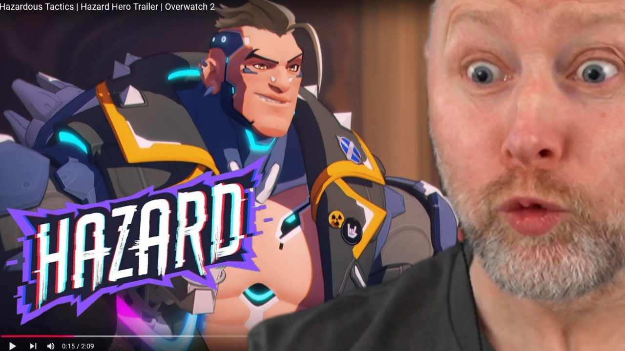 Scottish Streamer Reacts To HAZARD The New Scottish OVERWATCH Hero ...