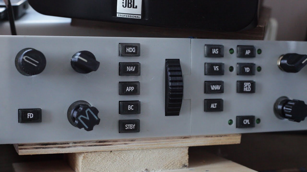 DIY ATR 72-600 FGCP with Arduino UNO + Mobiflight - YouTube