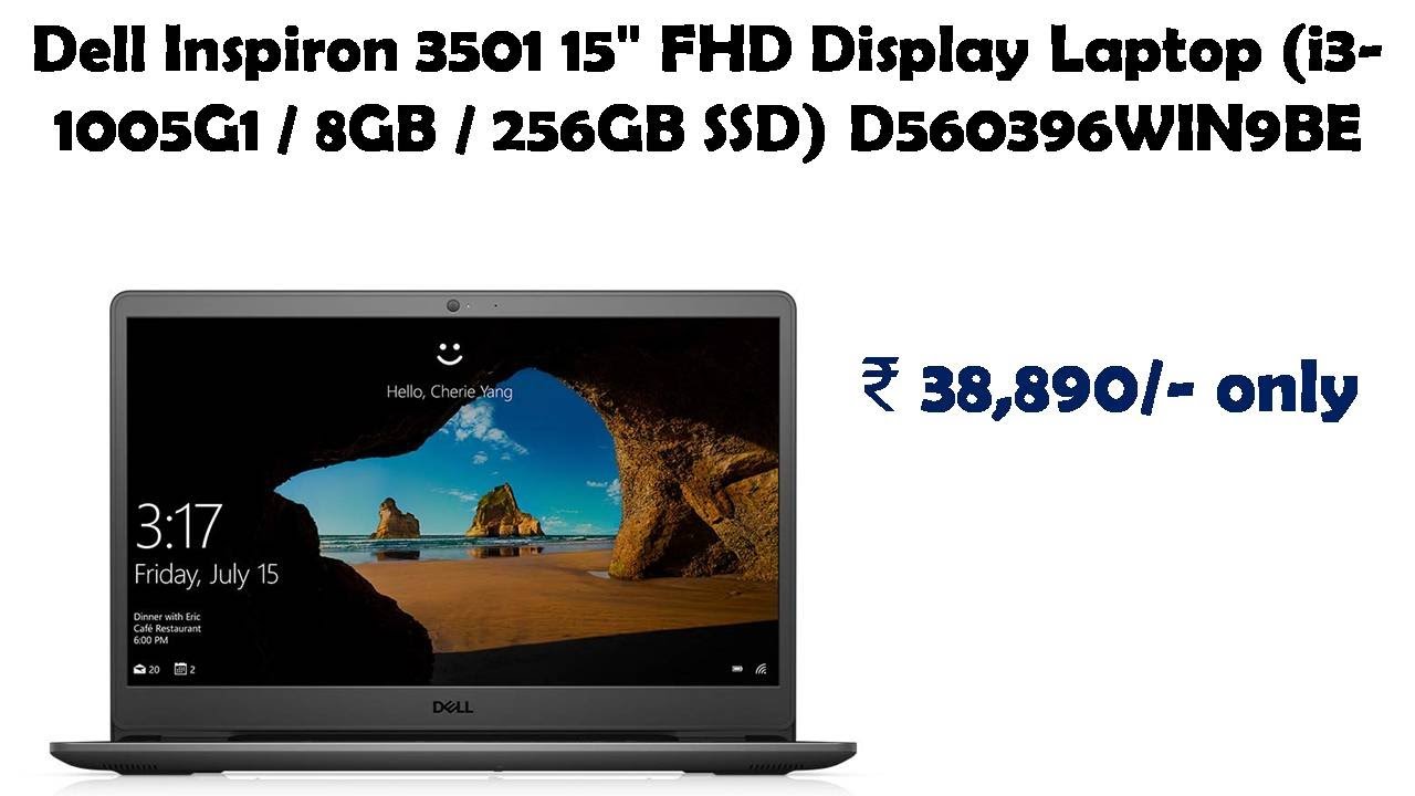 Dell Inspiron 3501 15" FHD Display Laptop (i3-1005G1 / 8GB / 256GB SSD ...
