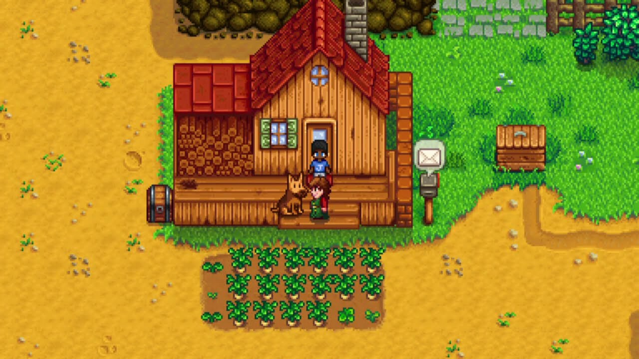 Stardew Valley - Jocelyn's Factory Farm - Year 1, Spring Day 5 - YouTube
