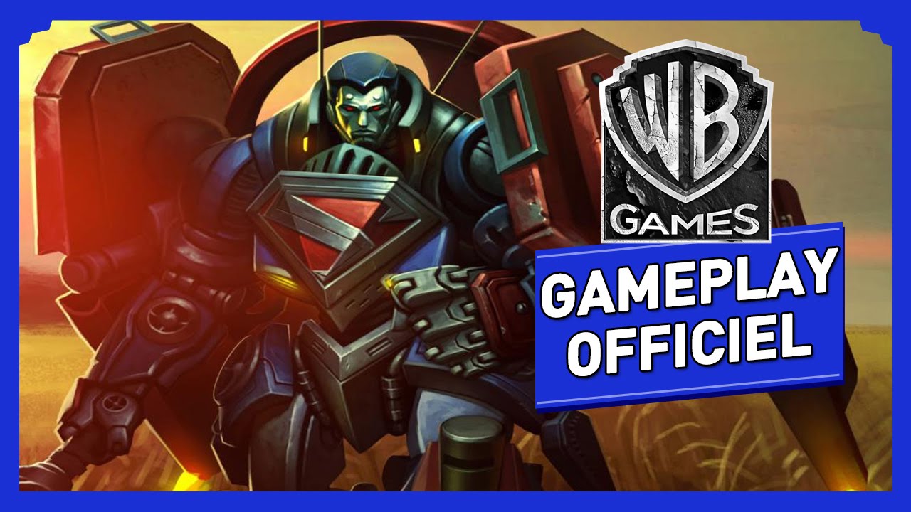 Infinite Crisis - "Mecha Superman" Gameplay Officiel - YouTube