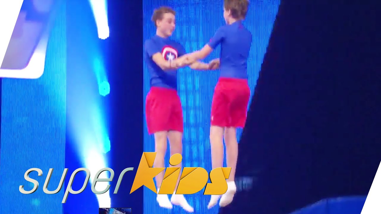 Kids do Stunning Trampoline Stunts | Superkids - YouTube