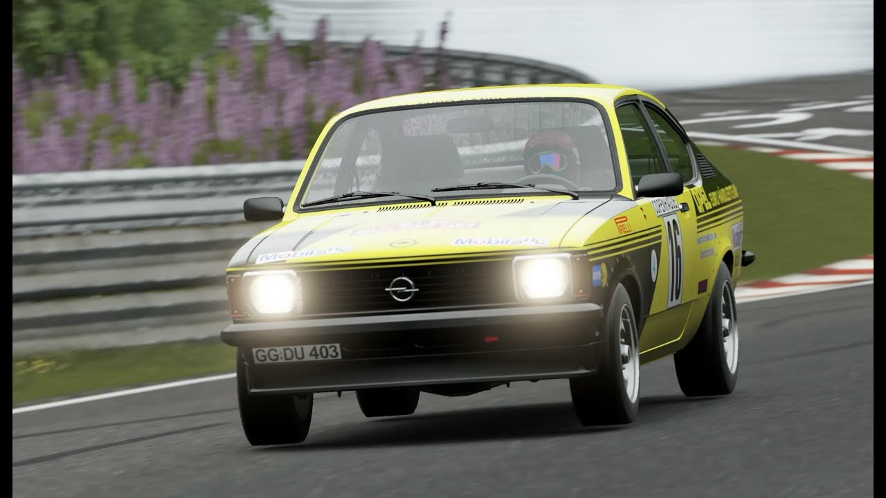 70's Rally Cars, Opel Kadett GTE , Nürburgring Nordschleife, Great Run ...