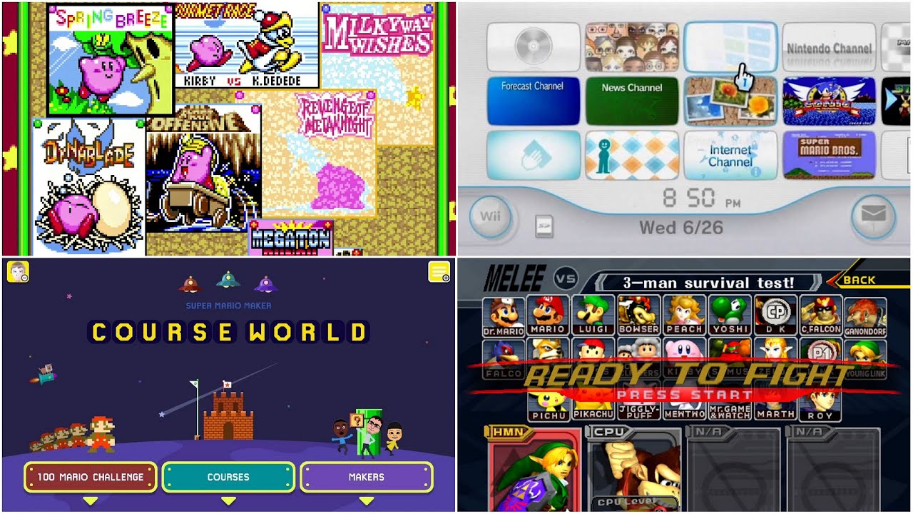 1 Hour of Nostalgic Nintendo Menu Themes! - YouTube