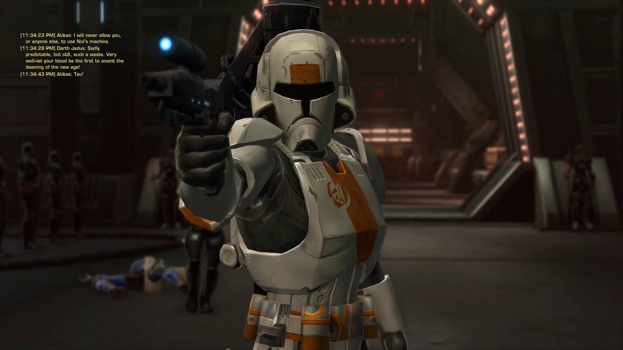 SWTOR: Master's Enigma | Trooper battles Darth Jadus's forces part 1 ...