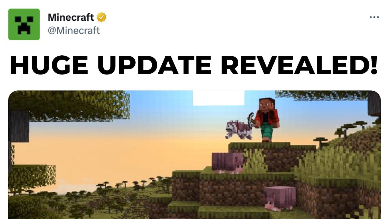 MOJANG JUST REVEALED IT’S HUGE MINECRAFT 2024 PLANS! - YouTube