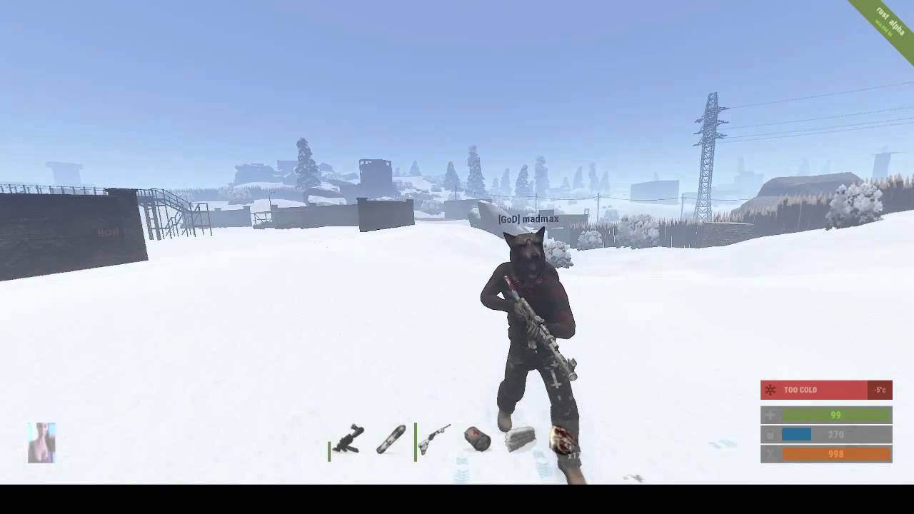 Rust: 60FPS - Max is a WOLF - YouTube