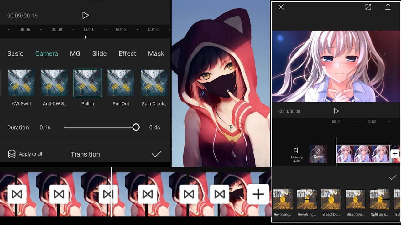 Capcut Video Editing | Capcut Anime Edit | Capcut Smooth Transation ...
