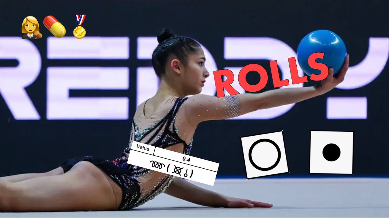 The RG judging pill 👩‍⚖️💊🏅- Hoop and Ball Rolls - YouTube