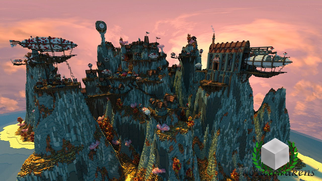 Steampunk City Minecraft