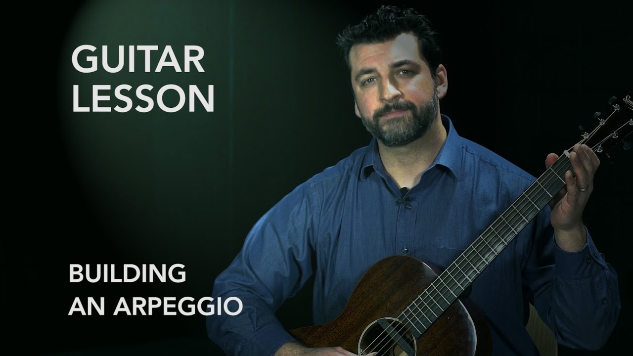 Guitar Lesson: Building an arpeggio - YouTube
