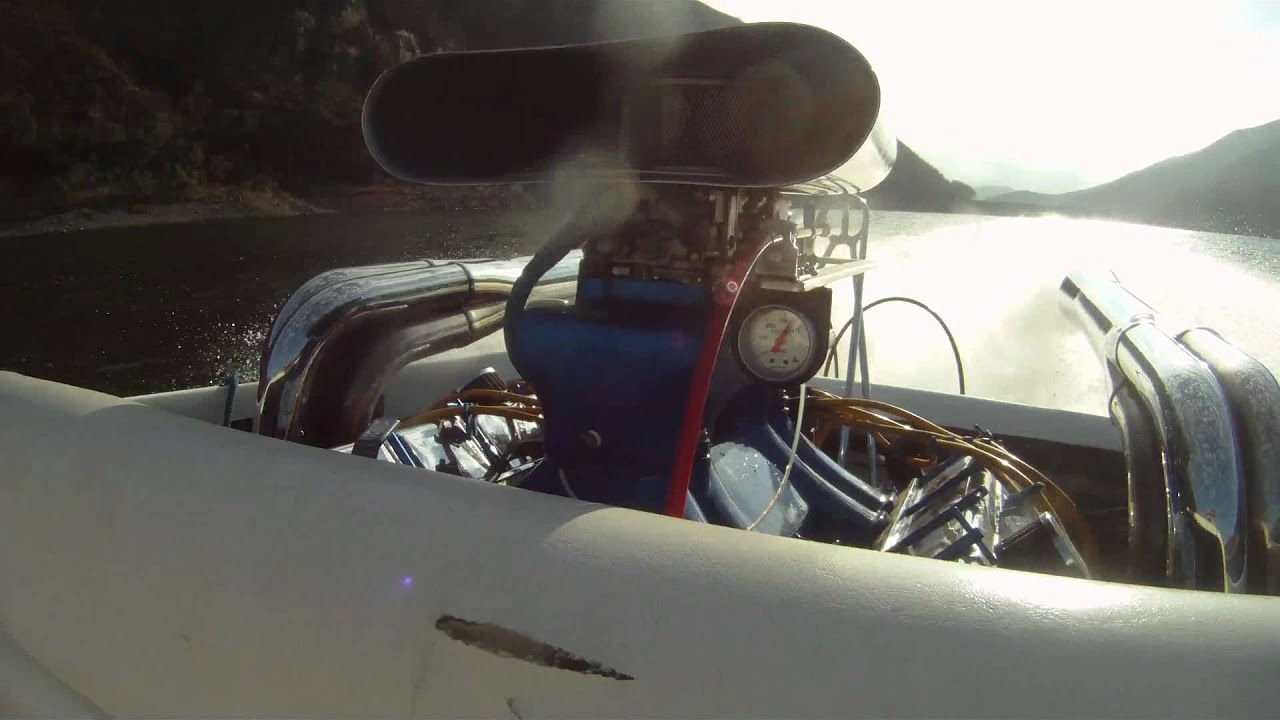 california performance olds 455 jet boat - YouTube