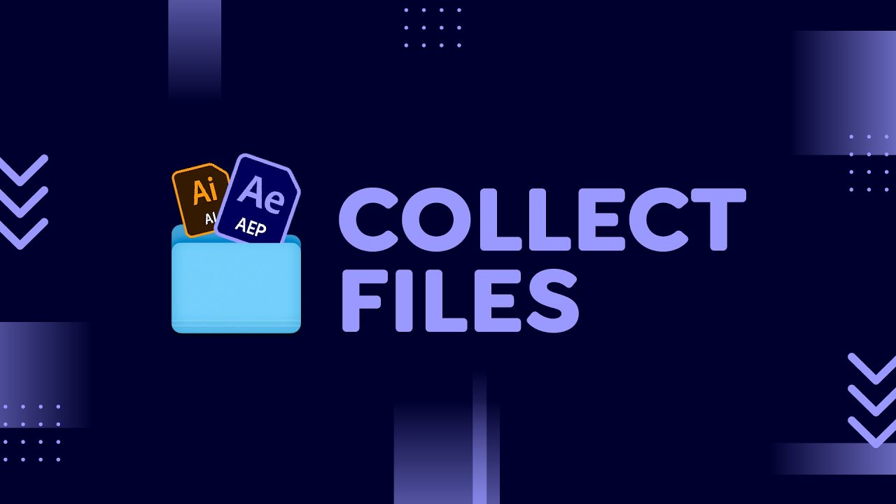 Share or Reuse After Effects Project Files - YouTube