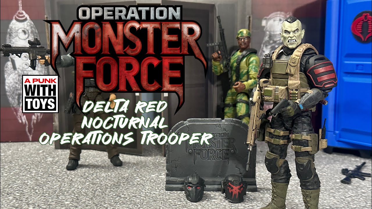 Operation Monster Force Delta Red Nocturnal Operations Trooper Review ...