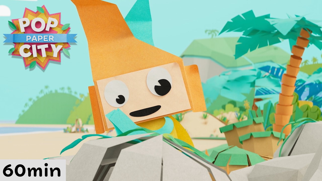Exploring Pop Paper City: 1 Hour of Epic Episodes! - YouTube