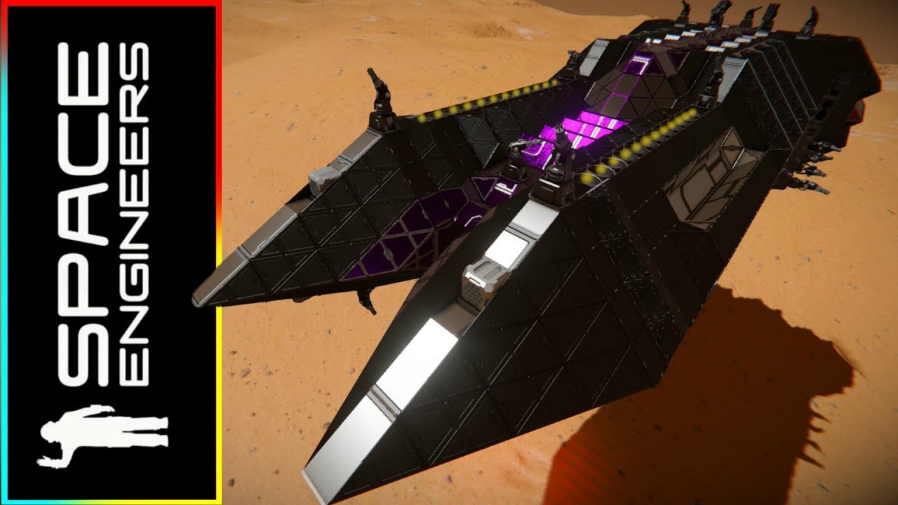 The Hydra Heavy Cruiser - Space Engineers - YouTube