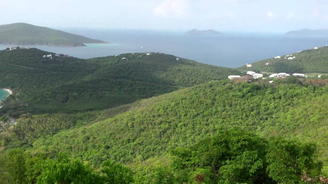Meghan's Bay from top of mountain - YouTube