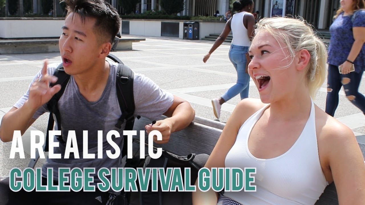 A REALISTIC College Survival Guide - YouTube