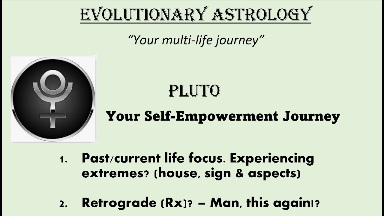 Pluto Symbolism, Generations, and the Moon's Nodes - YouTube