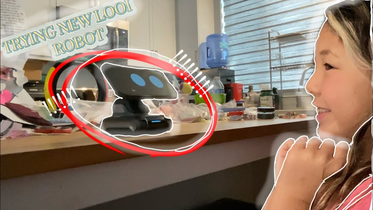 Setting up and Testing The New LOOI Robot! Powered By ChatGPT - YouTube