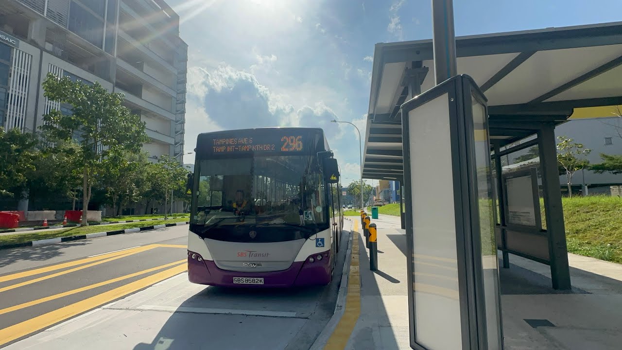 MRTravels on a Bus: SBS8582K on Service 296 - YouTube