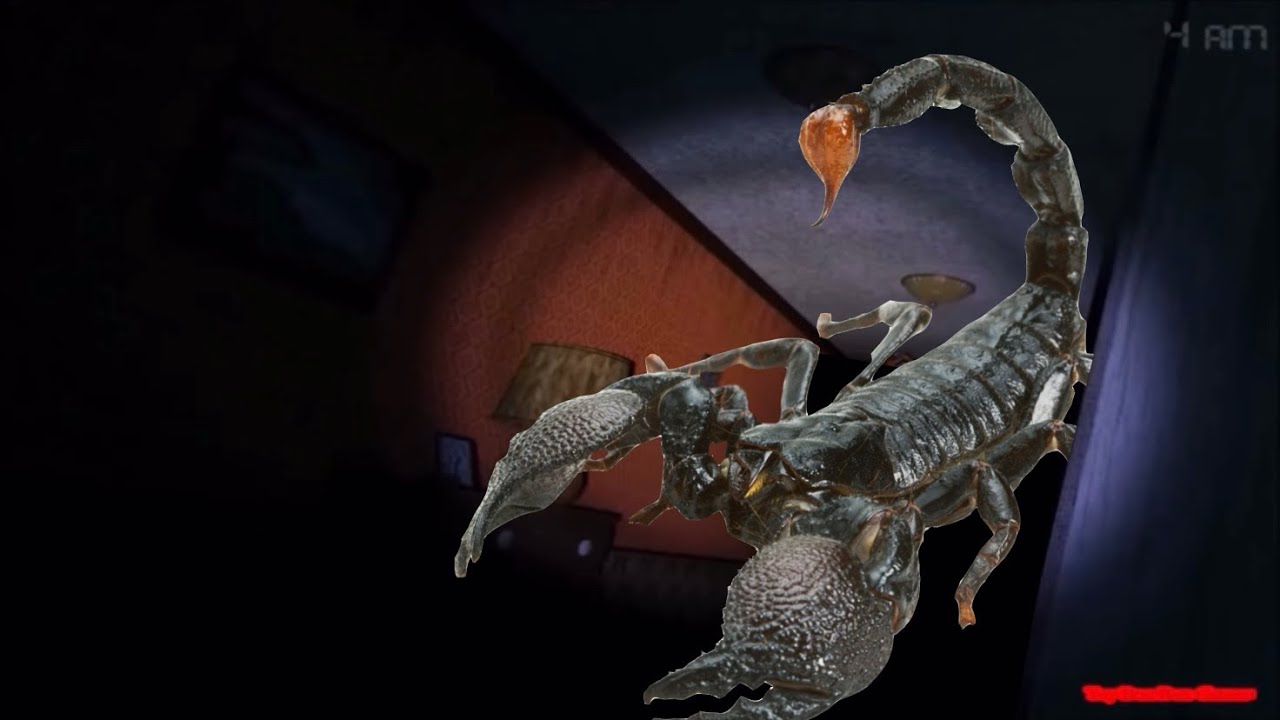 FNAF 4 - Me VS The Scorpion In My Room - YouTube