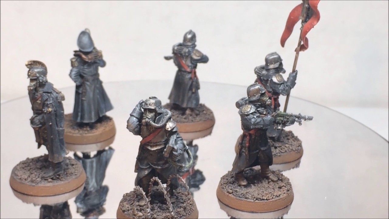 Death Korps Of Krieg Command HQ Squad Showcase - YouTube