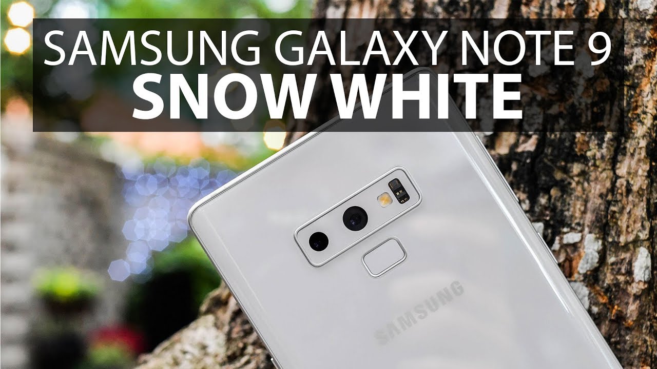 Mở hộp Samsung Galaxy Note 9 màu trắng Snow White: giá xách tay 16 ...