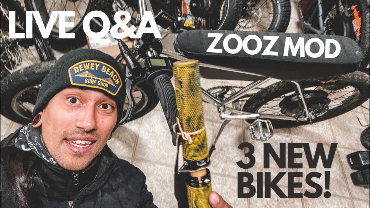 Zooz Mod Live Q&A + 3 New Bikes - YouTube