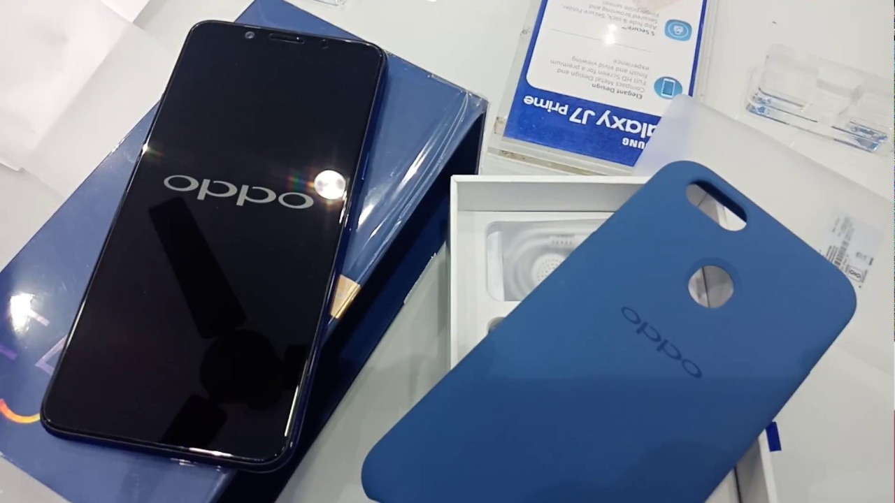 Oppo f7 blue colour glass finish - YouTube