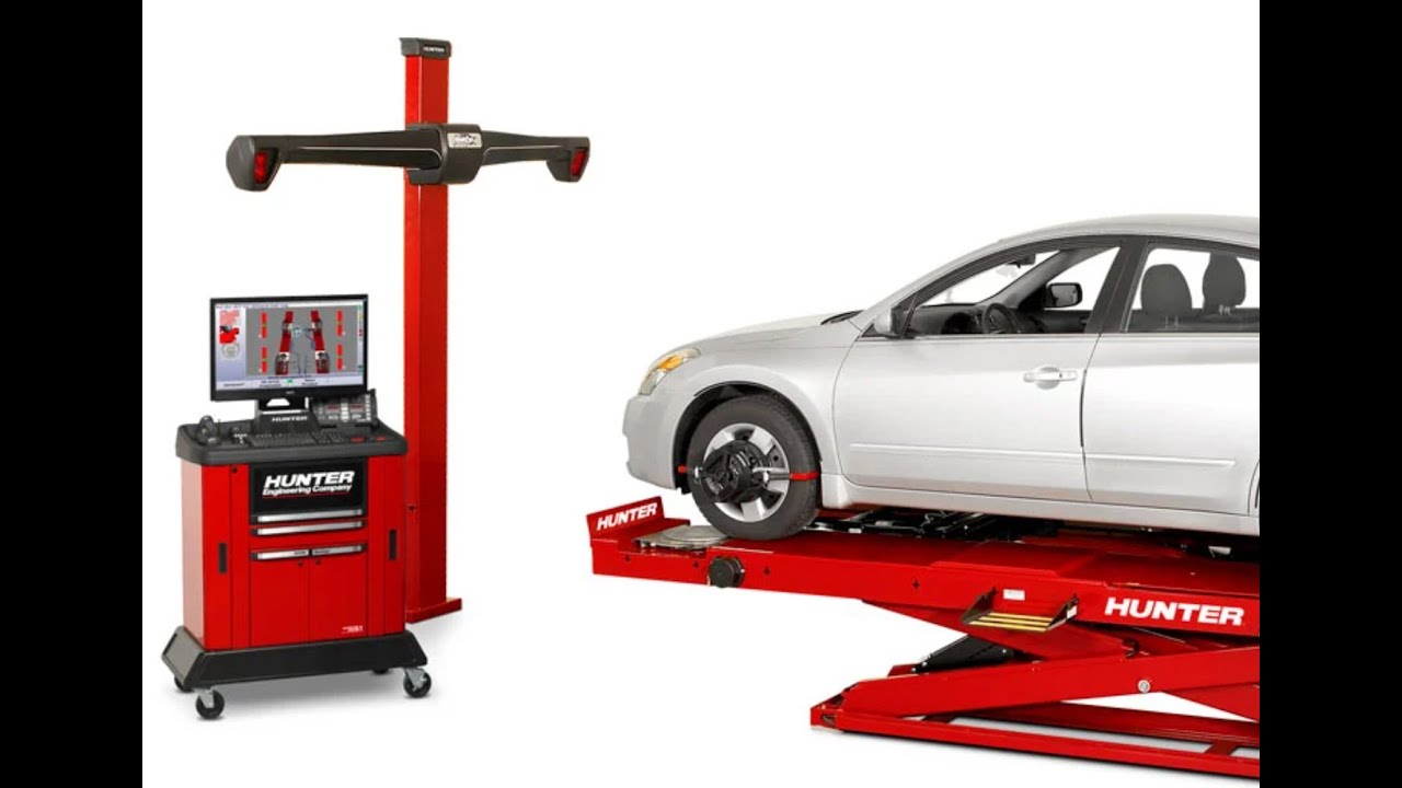 Dropped $87,643 on the Hunter HawkEye Elite Wheel Alignment machine ...