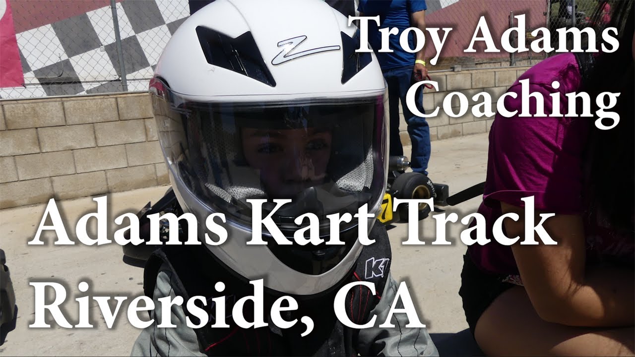 Best place for Go Kart Racing! Adams Kart Track in Riverside, CA! - YouTube